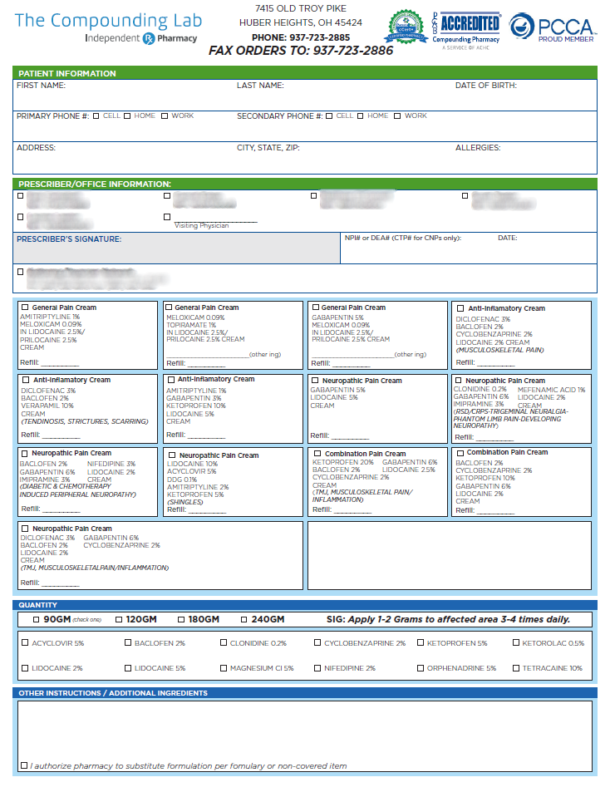Pharmacy Marketing Ideas - Intake Forms